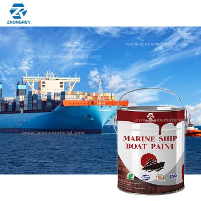 China Anticorrosive Marine Boat Paint Polyurethane Epoxy High Temperature Resistant 25 Kg for sale