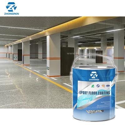 China Environmental Friendly Epoxy Floor Coating 25 Kg MOQ - Fade Resistant Industrial Garage Paint for sale
