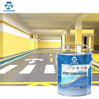 China High Gloss Epoxy Floor Coating 25 Kg MOQ - Two-Component Abrasion Resistant Liquid Coating for Industrial Use for sale