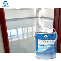 China Custom Grey Self-Leveling Epoxy Floor Coating - 25 Kg MOQ, Two-Component System for Industrial Use for sale