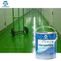 China 2-Part Epoxy Concrete Floor Paint with Strong Adhesion - 25kg MOQ for Industrial & Commercial Applications for sale