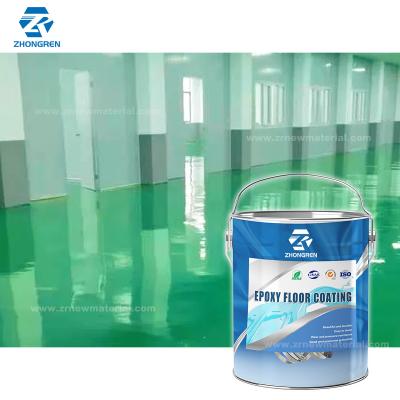 China OEM Blue Green Colorful Floor Epoxy Paint For Parking Lots - 25 Kg Minimum Order - Environmental Friendly Industrial Coating for sale