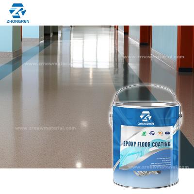China Rainproof Waterborne Epoxy Floor Coating - 25 Kg MOQ, Two-Component Powder for Industrial & Commercial Use for sale