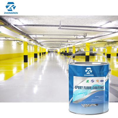 China Odorless Non-Toxic Epoxy Floor Coating - 25 Kg MOQ, Eco-Friendly Warehouse Paint for Industrial Use for sale