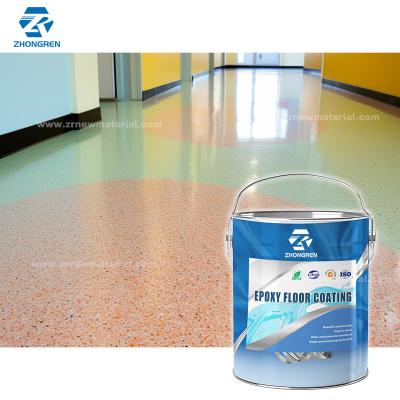 China Pressure Resistant Clear Epoxy Floor Coating 25 Kg MOQ Custom Colors Industrial Grade Two-Component Paint for sale