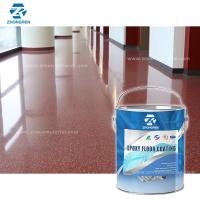 China Waterborne Epoxy Floor Paint 25 Kg MOQ with Bright Smooth Finish and Abrasion Resistance for Industrial Applications for sale