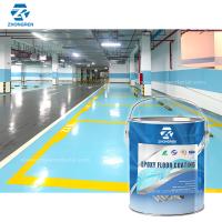 China High Transparent Epoxy Floor Coating Chemical Resistant Garage Epoxy Paint for sale