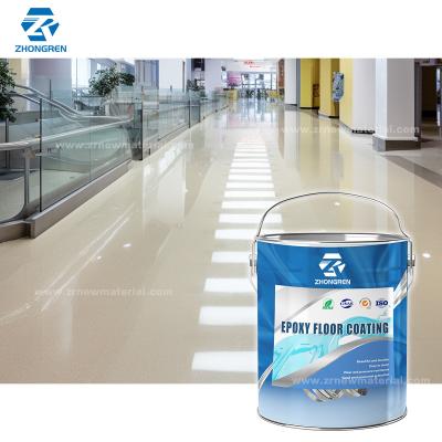 China Commercial Anti-Slip Epoxy Floor Coating - 20 Kg MOQ, Two-Component System with Custom Temperature Resistance for sale