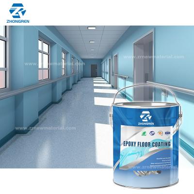 China Eco Safe Non Slip Epoxy Floor Paint 20kg Environmentally Friendly for Parking Lots for sale
