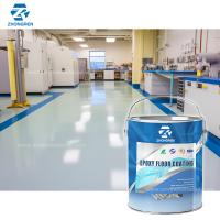 China Industrial Two-Component Epoxy Floor Coating 20 Kg MOQ with UV Resistance and Custom Colors for sale