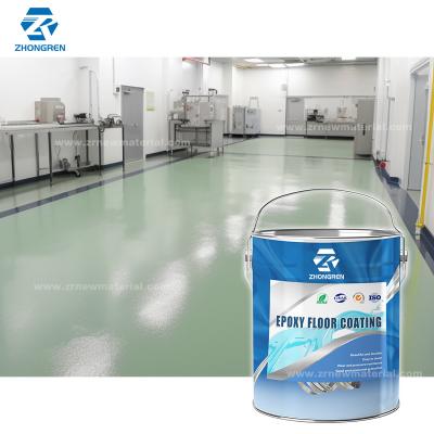 China Workshop Anti-Slip Epoxy Floor Paint - 20 Kg Minimum Order, Custom Colors for Industrial Use for sale