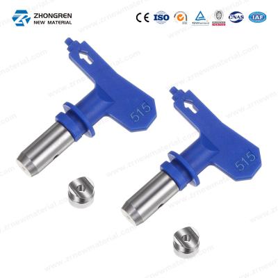 China High Pressure Airless Sprayer Nozzle 37g Tungsten Steel Construction with 20-60° Spray Angles for Industrial Applications for sale