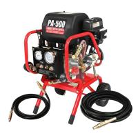 China PA-500 Industrial Pneumatic Airless Sprayer with 2.5 GPM Flow Rate and 32:1-46:1 Pressure Ratio for sale