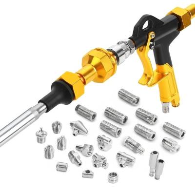 China Pneumatic Airless Sprayer 5000 PSI 125-280mm Bore Professional Airless Spray Gun for sale