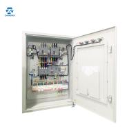 China Custom Outdoor Galvanized Dual Power Distribution Box 400A 125A MCCB Anti Corrosion for sale