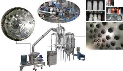 China Turmeric Pepper Garlic Chilli Powder Grinding Machine , Powder Milling Machine for sale