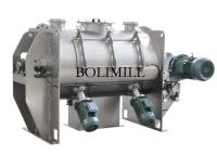 China Stainless steel Chopper Spiral 200L Horizontal Plough Mixer for sale
