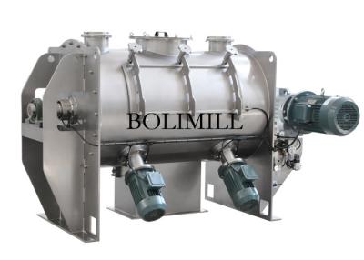 China Stainless steel Chopper Spiral 200L Horizontal Plough Mixer for sale