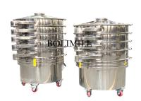 China Wheat Flour Vibro Sieve Machine/ Vibrating Sifter Shaker Machine Easy Operation for sale