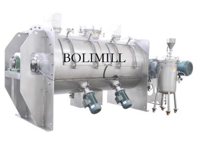 China Stainless Steel Knife 200L 300L Horizontal Plough Mixer for sale