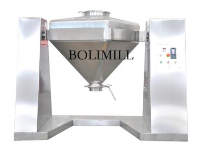 China Pharmaceutical Square Cone 100L 12RPM Horizontal Ribbon Blender for sale