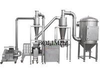 China Herb Leaf 2000kg/h Powder Grinder Machine With Coarse Crusher for sale