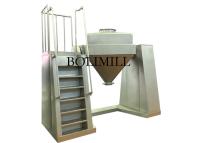 China Dust 12rpm 250kg Square Cone Mixer Machine for sale