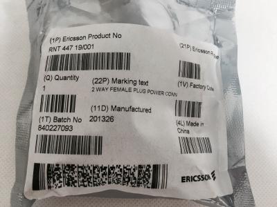 China Ericsson RNT 447 19/001 DC Power Cable Connector RNT44719001 for sale