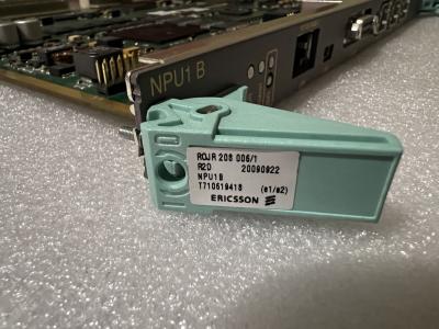 China ERICSSON Mini Link ROJR 208 006/1 NPU1 B Board Ex mobile Phone Base Station ROJR208006/1 for sale