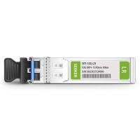 China Alcatel-Lucent SFP-10G-LR Compatible 10GBASE-LR SFP+ 1310nm 10km DOM Duplex LC SMF Optical Transceiver Module for sale