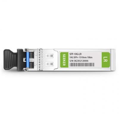 China Alcatel-Lucent SFP-10G-LR Compatible 10GBASE-LR SFP+ 1310nm 10km DOM Duplex LC SMF Optical Transceiver Module for sale
