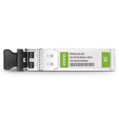 China Infinera SFP28-25G-SR Compatible 25GBASE-SR SFP28 850nm 100m DOM Duplex LC MMF Optical Transceiver Module for sale