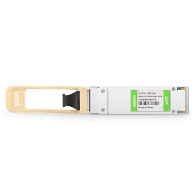 China Juniper QSFP-DD-2SR4 200G Compatible 200GBASE-2SR4 QSFP-DD 850nm 100m DOM MTP/MPO-24 MMF Optical Transceiver Module for sale