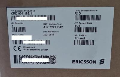China Ericsson MOBILE RADIO AIR 3227 B42 KRD 901 188/11 Remote Head Unit RRUS KRD901188/11 AIR3227B42 for sale