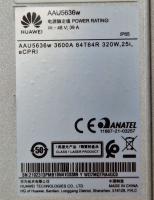 China HW AAU5636W 3600A 64T64R 320W,25i,eCPRI 02313PMB WD7MQTRA4GC0 for sale