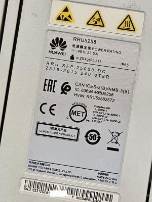 China HW 02312GCA  WD5MPRU8I9C0 RRU5258 for LTE 2575MHz~2615MHz(8*30W) 25KG for sale