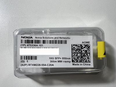 China Nokia AOME 475336A_ SFP+ 10G 850nm 300M LC multimode for sale