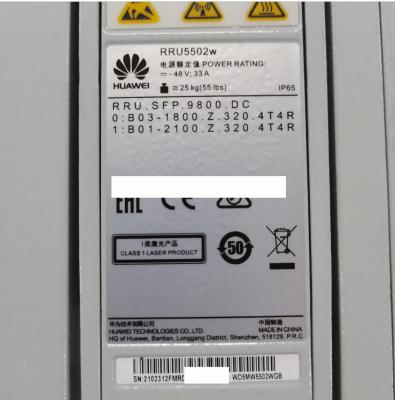 China HW RRU5502W 02312FMR WD5MW5502WGB RRU SFP 9800 1800/2100MHZ 4T4R for sale