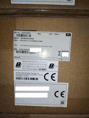 China RRU5308 for LTE 800MHz(2*40W) 02312JKA WD5MD85308GB for sale