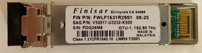 China V50017-U3232-K500 OTU-1 192.90THz Coriant for sale
