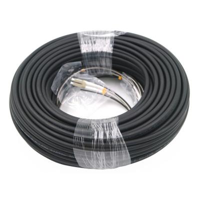 China Outdoor 5G Telecom CPRI Armored Fiber Optic CPRI Duplex Patch Cords for sale