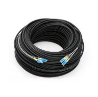 China Single Mode Fiber Optic Patch Cord PDLC -LC/UPC Duplex Armored Fiber Optic Patch Cable for sale