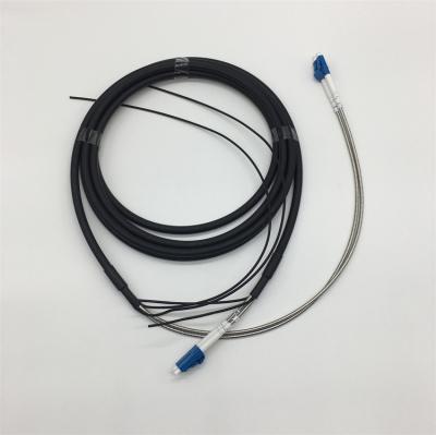 China 100m Optical Cable Assembly / DLC / DLC / GYFJH / 2 Core Outdoor Protected Branch Cable for sale