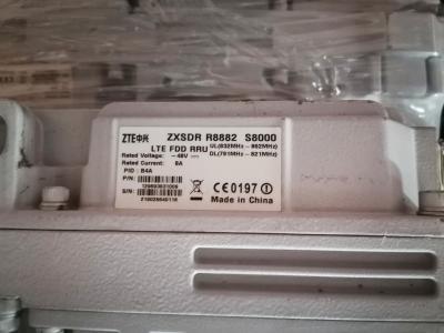 China ZTE ZXSDR RRU R8882 S8000  R8882S8000 DL 791~821 MHz UL 832~862 MHz for sale