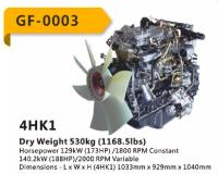 China 4HK1 TP JPN GF-0003 ENGINE ASSY SERIES for sale