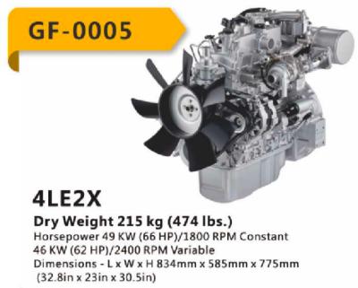 China 4LE2X TP JPN GF-0005 ENGINE ASSY SERIES for sale