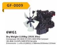 China 6WG1 TP JPN GF-0009 ENGINE ASSY SERIES for sale