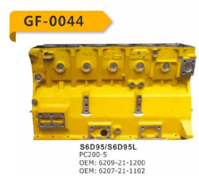 China S6D95/S6D95L TP JPN GF-0044 ENGINE PARTSCYLINDER BLOCK for sale