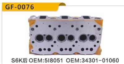 China SK6 OEM：518051 OEM：34301-01060  TP JPN GF-0076 ENGINE PARTS CYLINDER HEAD for sale