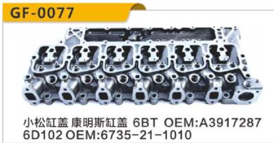 China 6BT OEM：A3917287 6D102 OEM：6735-21-1010  TP JPN GF-0077 ENGINE PARTS CYLINDER HEAD for sale